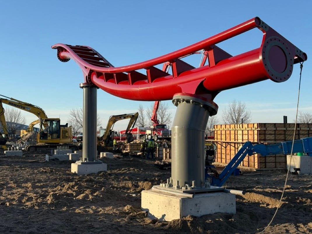 Sirens Curse Construction Update - Cedar Point 1/29/2025